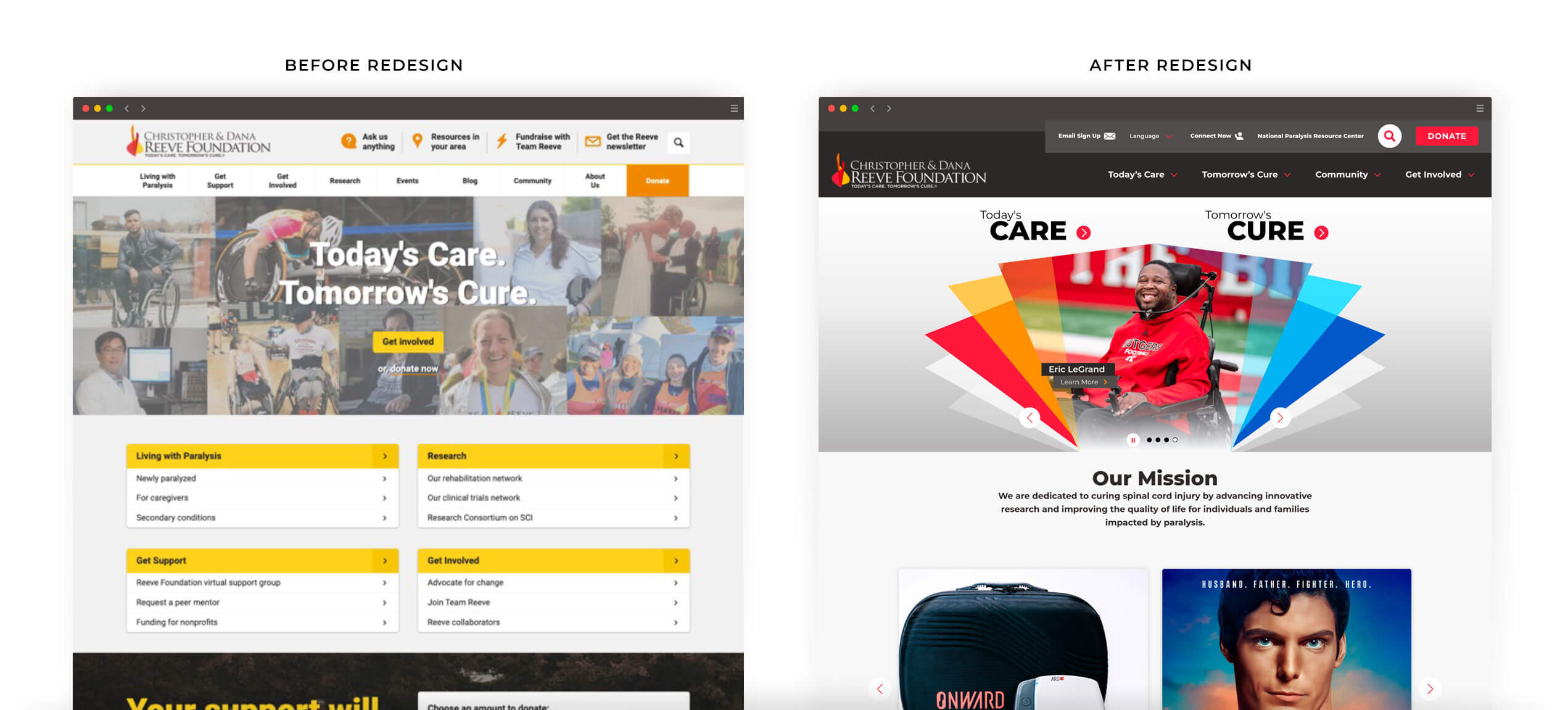 Design with Purpose: 7 Steps to Transform the Reeve Website | XDS Blog
